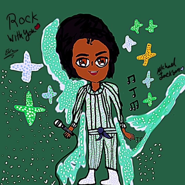 Michael Jackson 🩵🤍💕 - ibisPaint