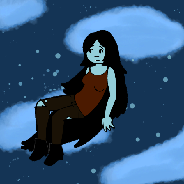 Marcilene flying - ibisPaint