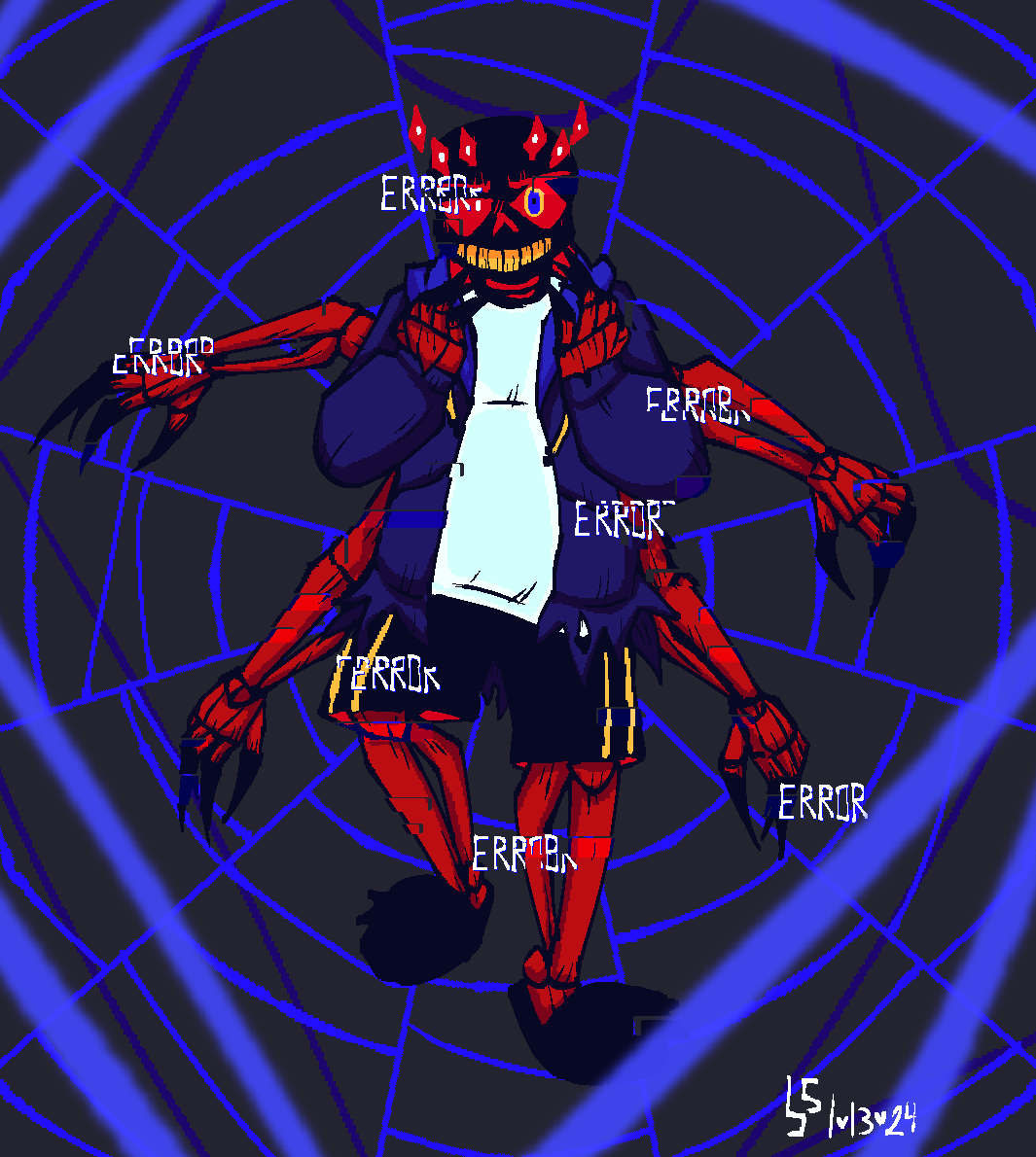 Spider Error Sans - ibisPaint