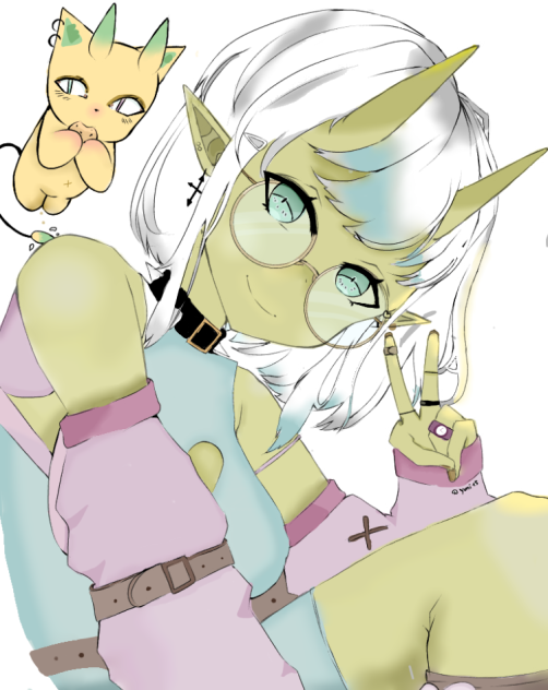 The goblin girl - ibisPaint