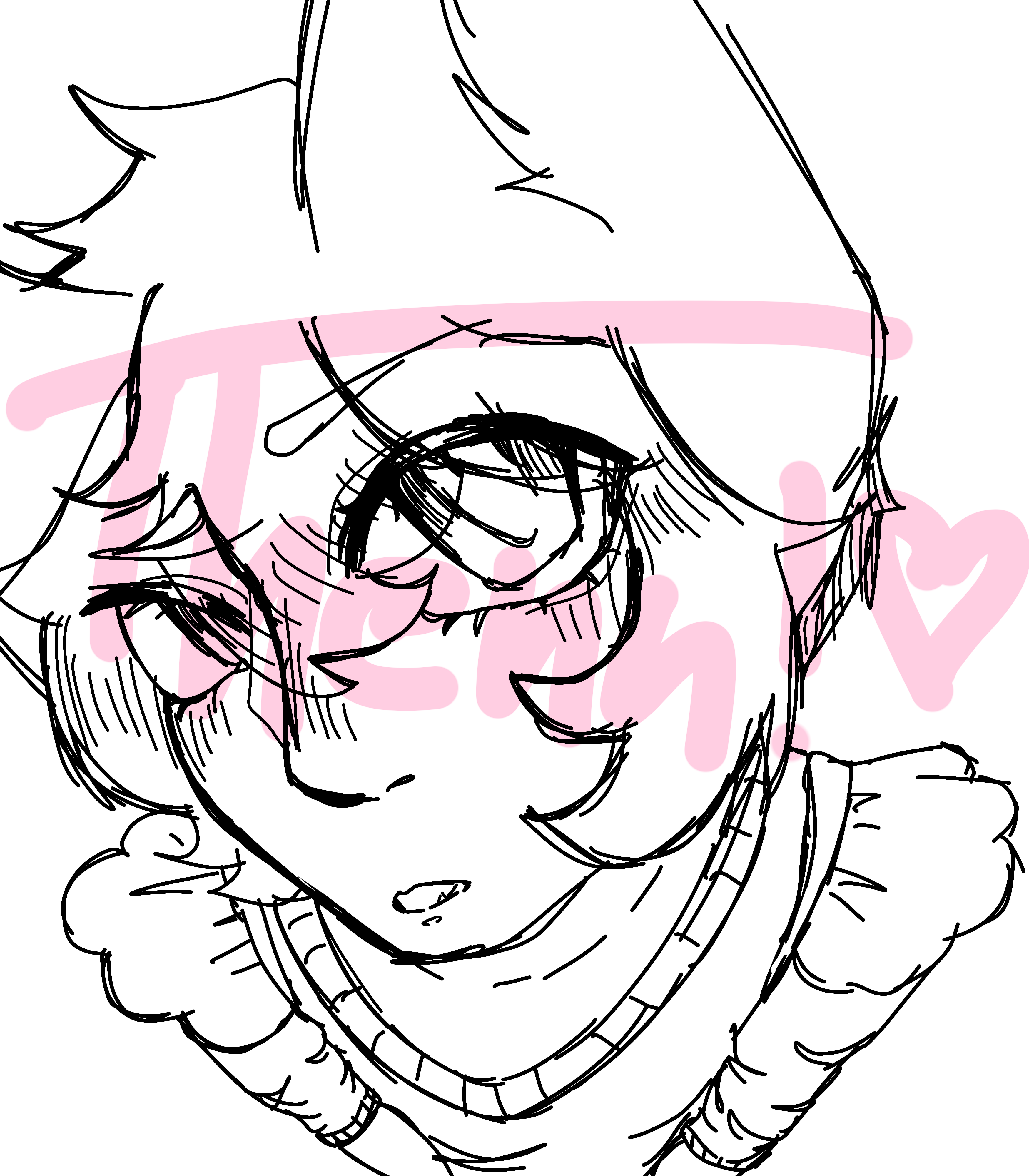 “What ya doin”💗 WIP - ibisPaint