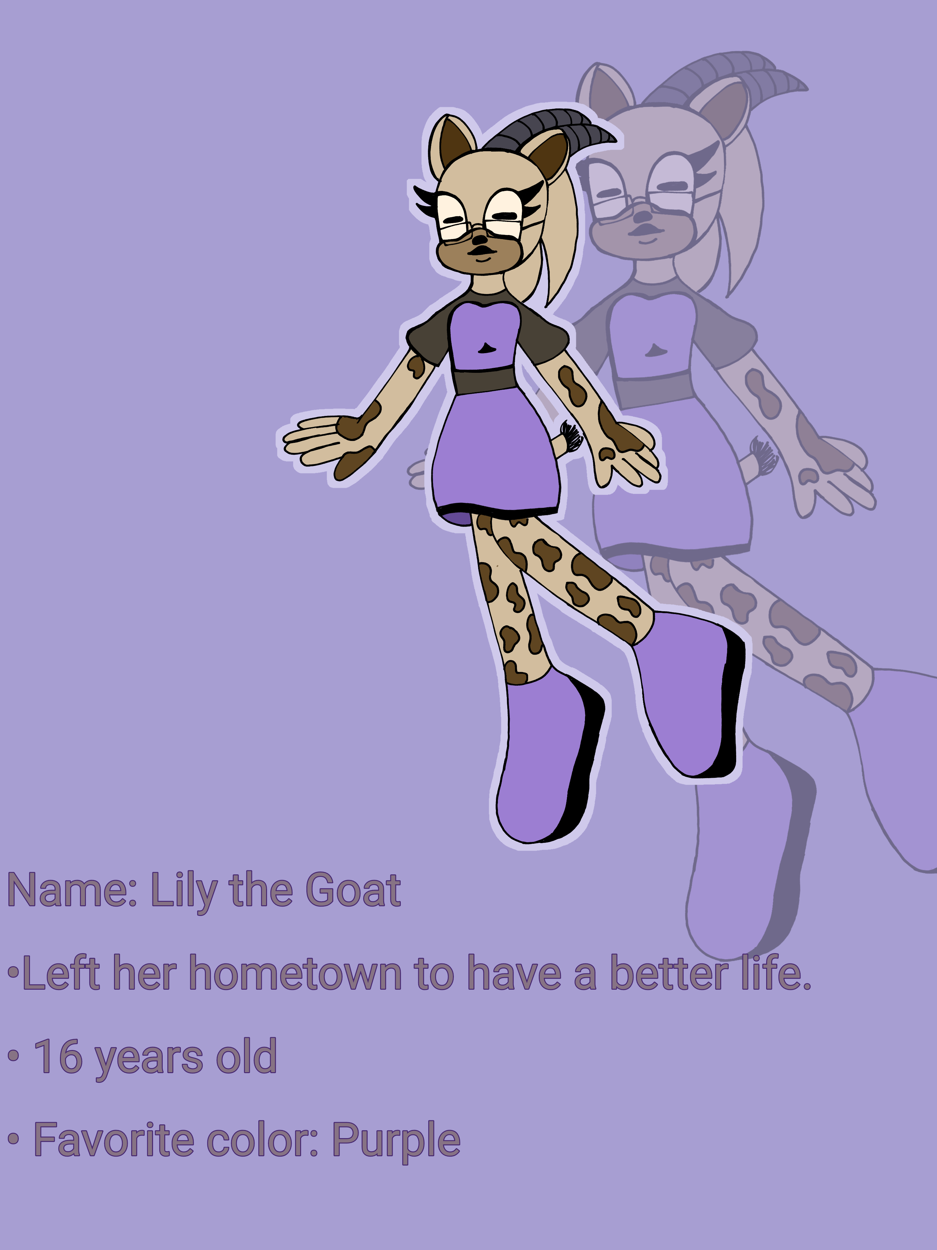 Lily the Goat - ibisPaint