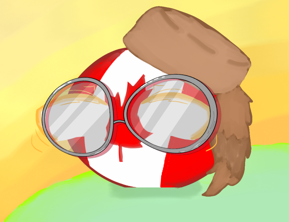 Canada Ball🇨🇦 - ibisPaint