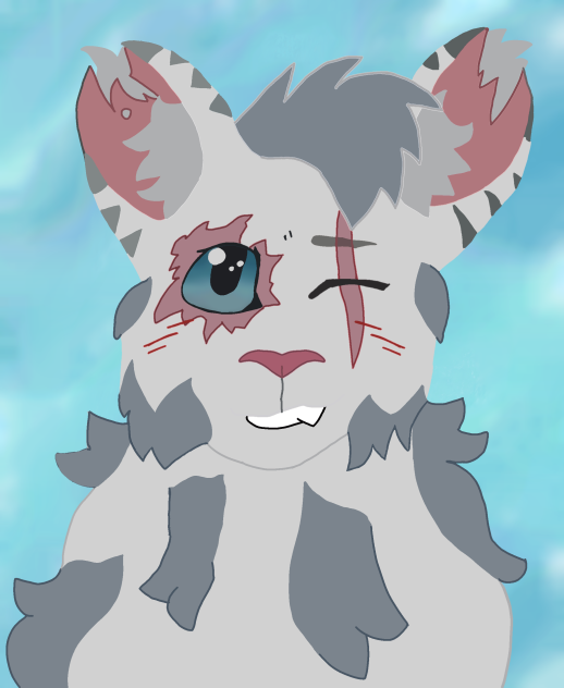 my warrior cat oc cloudjay - ibisPaint