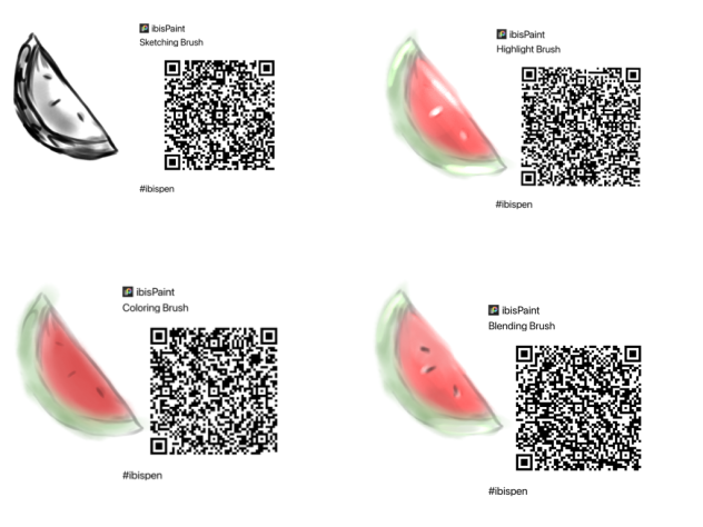 My brushes - ibisPaint