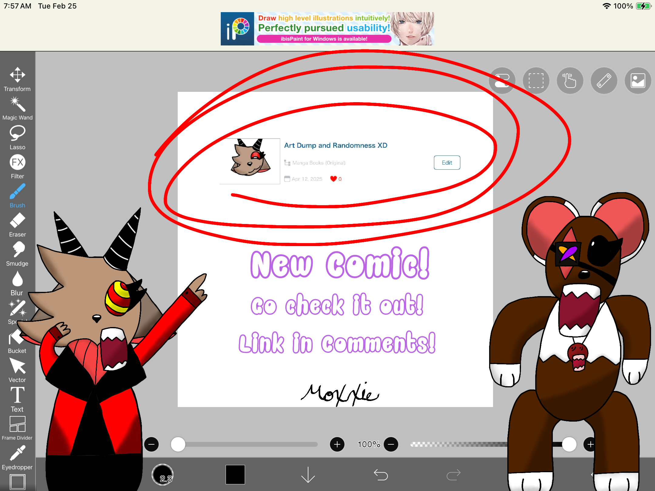 New Comic! - ibisPaint