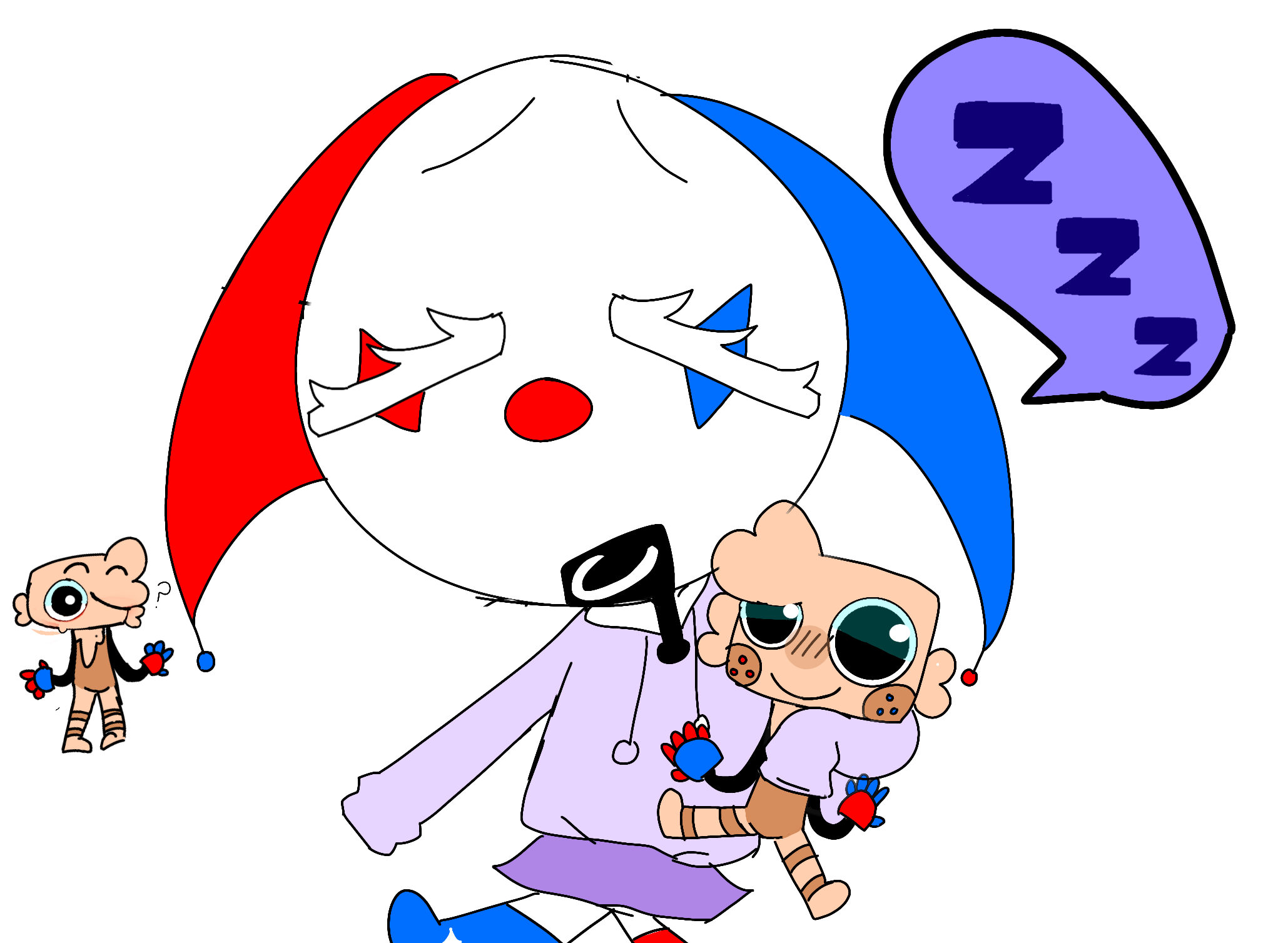 my oc Chester without her mask! - ibisPaint