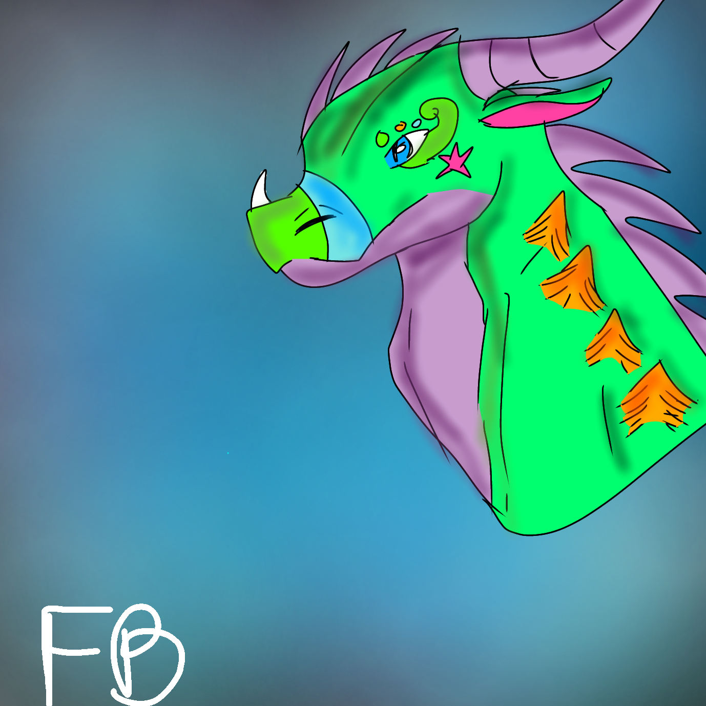 random dragon - ibisPaint