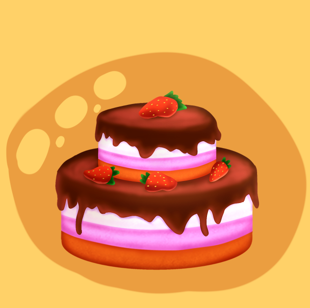 cake practice - ibisPaint