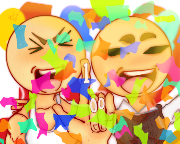 100 UPLOADS YIPEEEE - ibisPaint