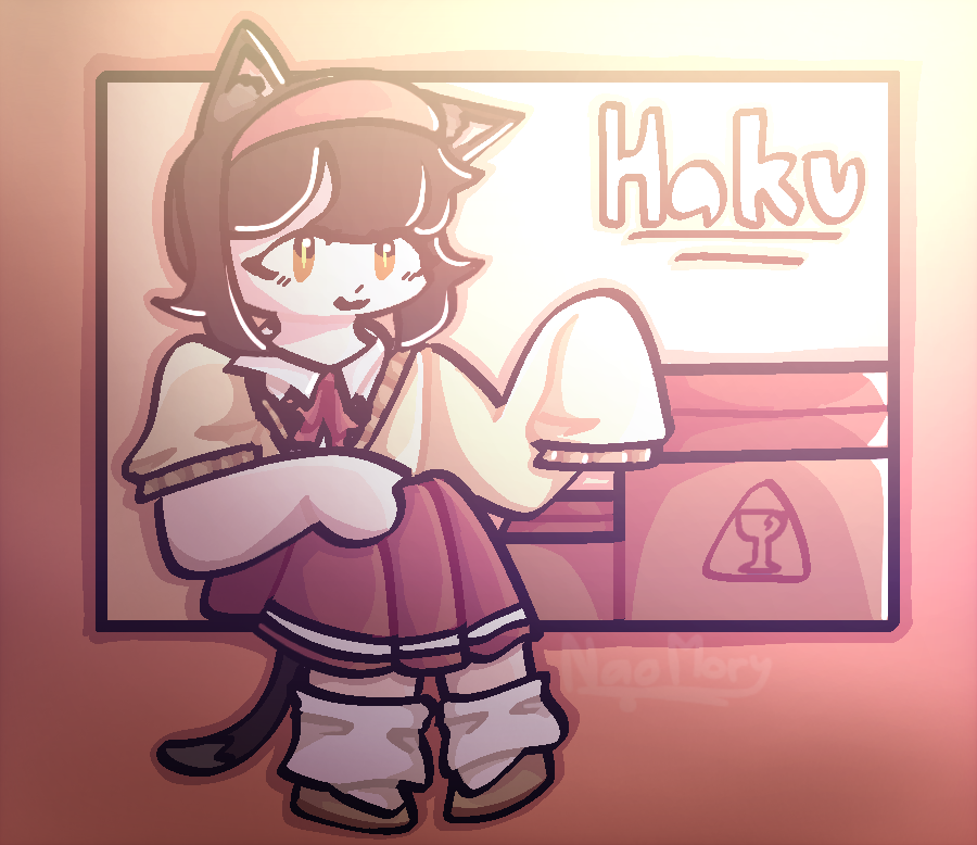 Haku Nekoshima - Oc - ibisPaint