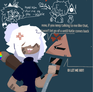 Katie's OC's Collab with Tea - ibisPaint