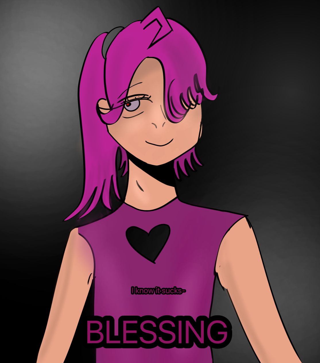 BLESSING- co-host DANGEROUS OBJECT SHIW - ibisPaint