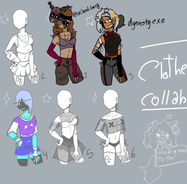 Clothing Collab! - ibisPaint