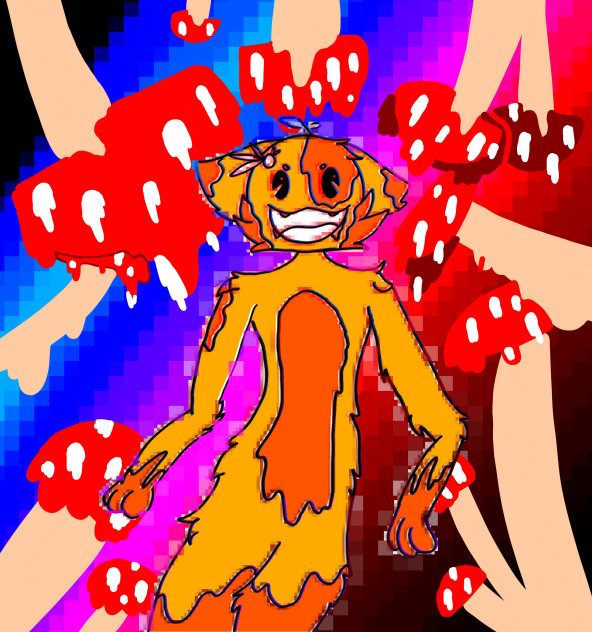 The weird core cat - ibisPaint