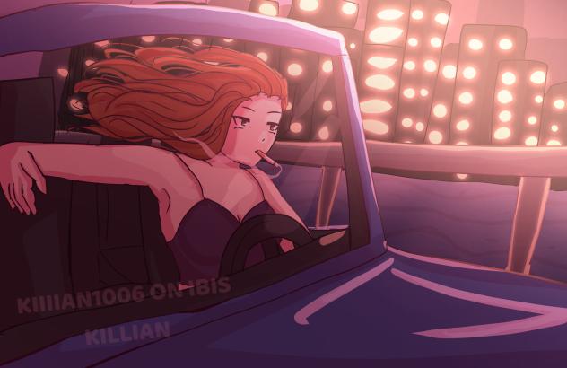 NIGHT DRIVE - ibisPaint