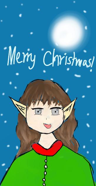 Santa’s Elf, merry Christmas! - ibisPaint