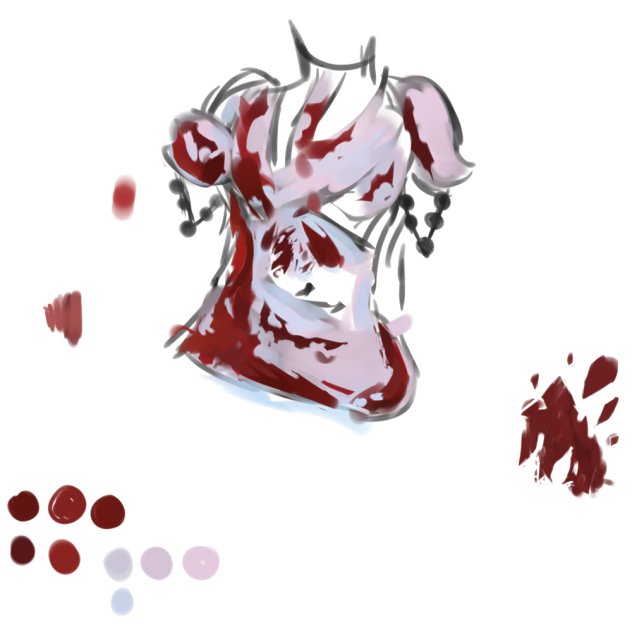 Drawing blood practice lol - ibisPaint