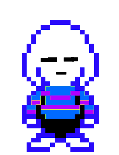 My sprite for overtale frisk - ibisPaint