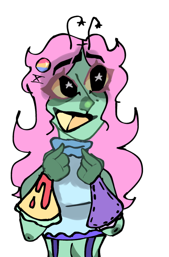 ALIEN CHICK 👽 💚 - ibisPaint