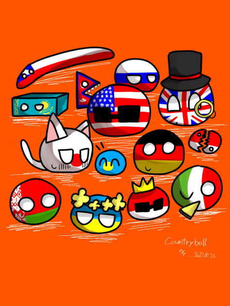 country ball - ibisPaint