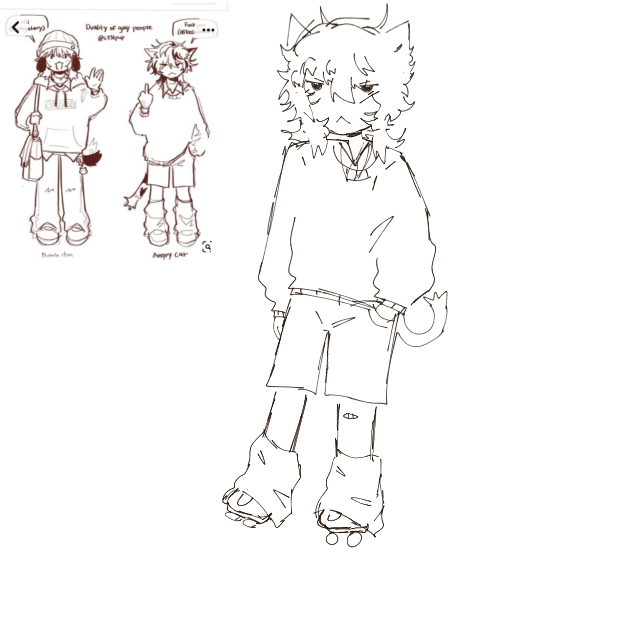 agghhh (original oc in corner) - ibisPaint