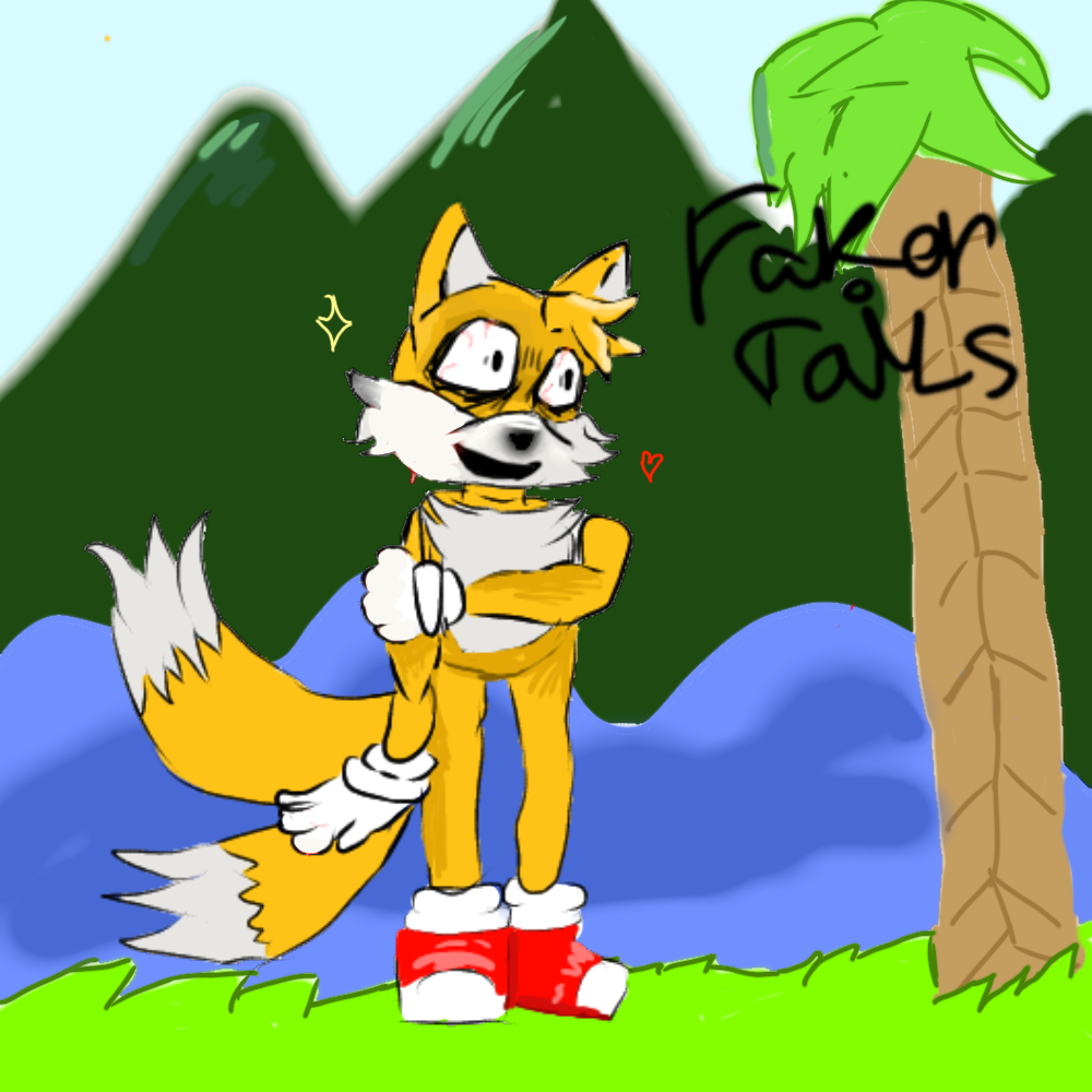 faker tails.. instead of faker sonic - ibisPaint