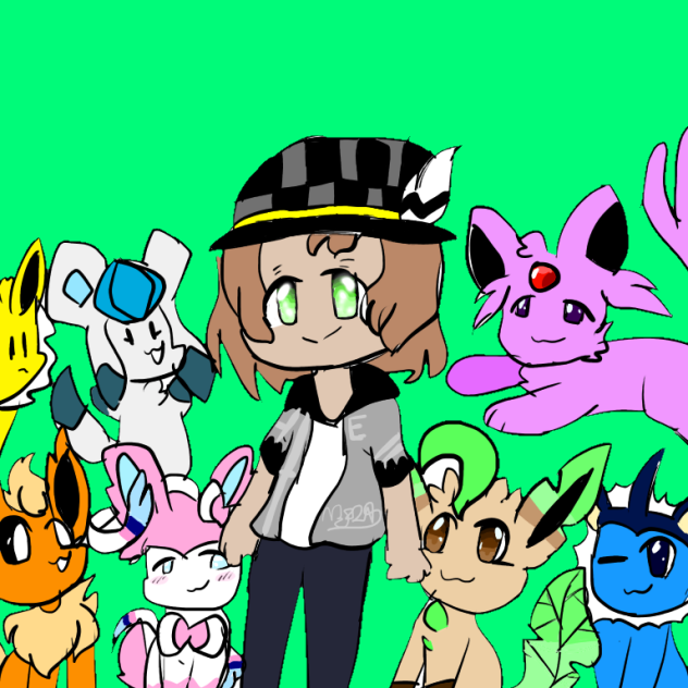 Lomsie (+ all eeveelutions) - ibisPaint