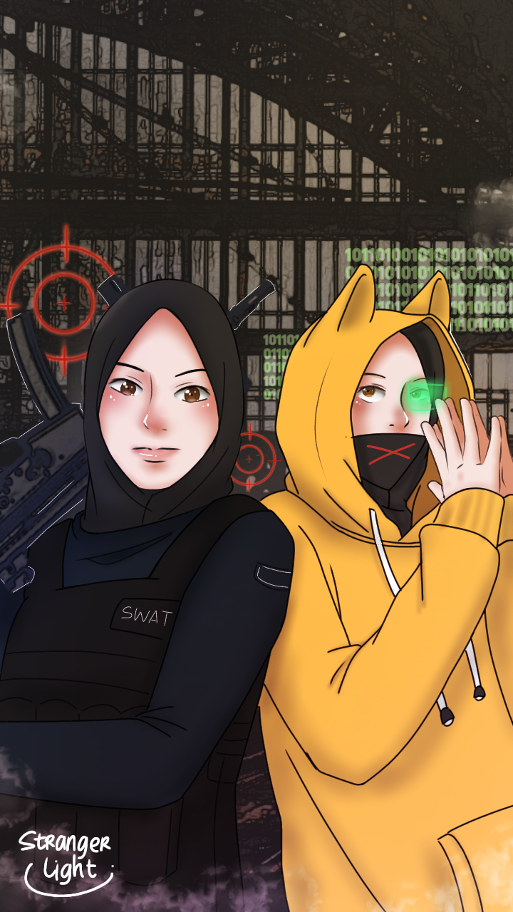 Agent & Hacker - ibisPaint