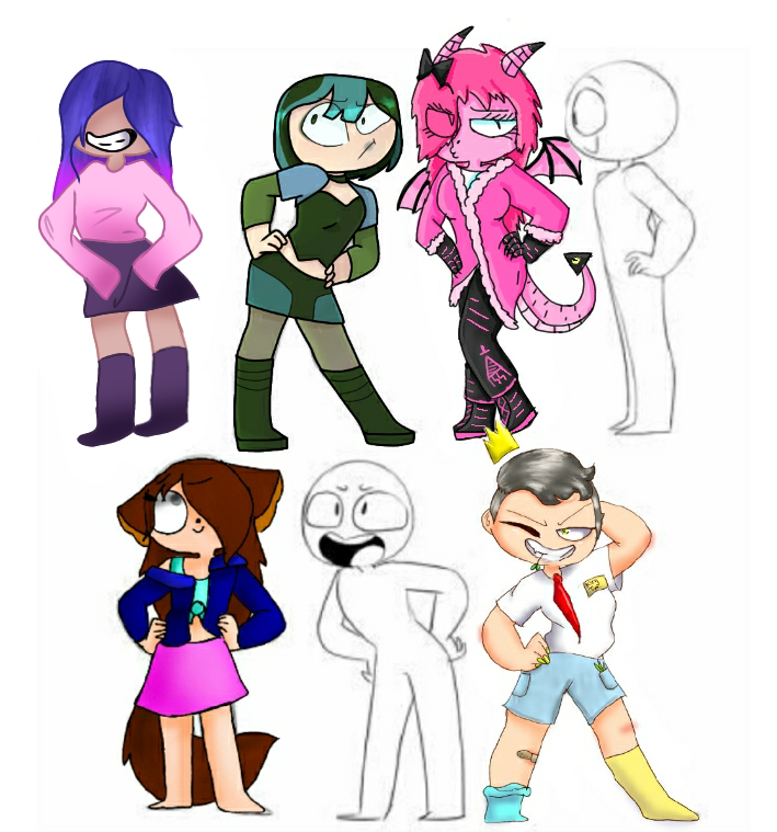 pose collab - ibisPaint