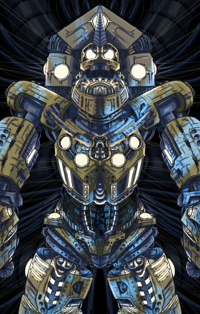 Construction of the Mechanical Monster - ibisPaint