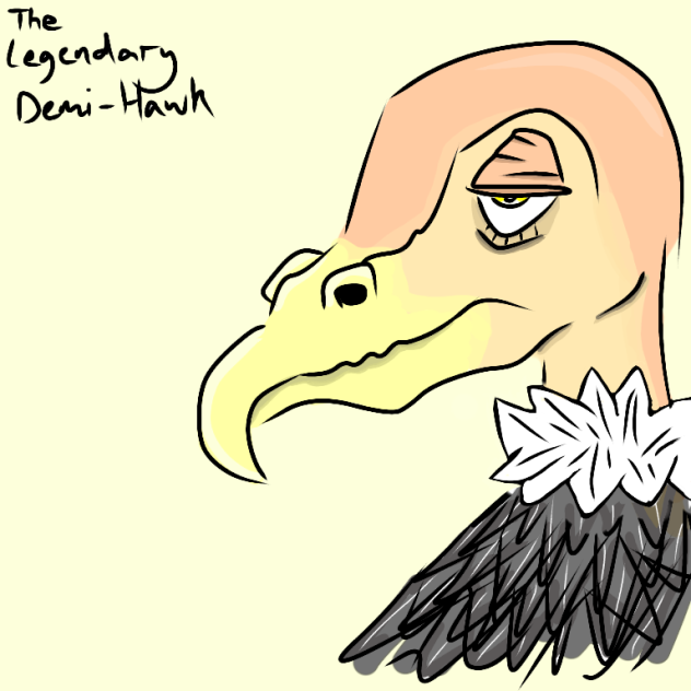 Legendary Demi-Hawk - ibisPaint