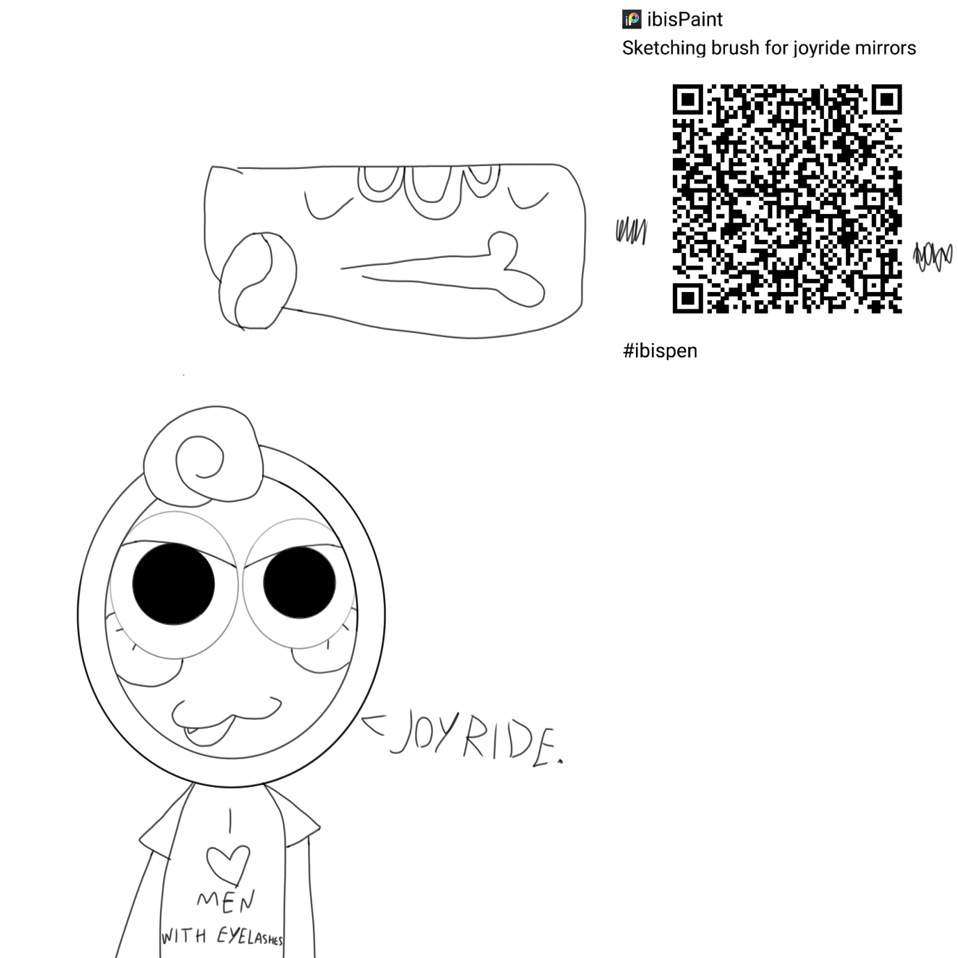 sketching brush for mirrors who joyride - ibisPaint