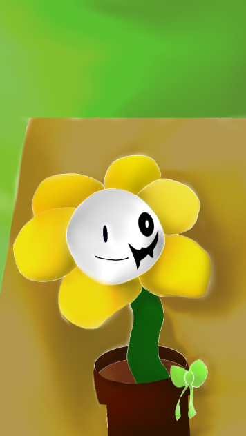 Flowey - ibisPaint