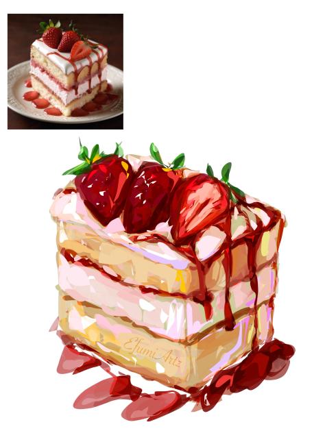 Cake 🍓 - ibisPaint