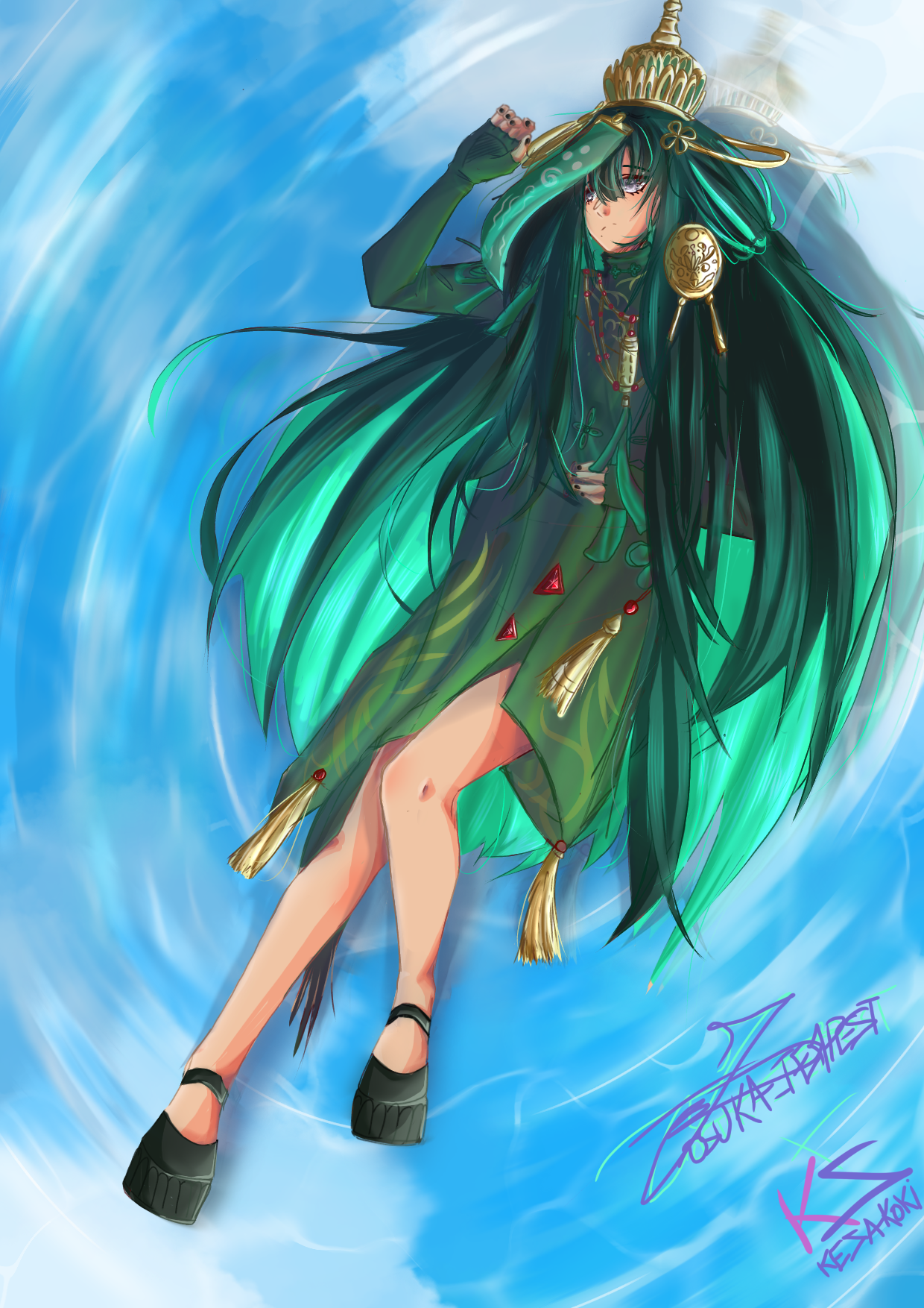 Qu Pavo - ibisPaint