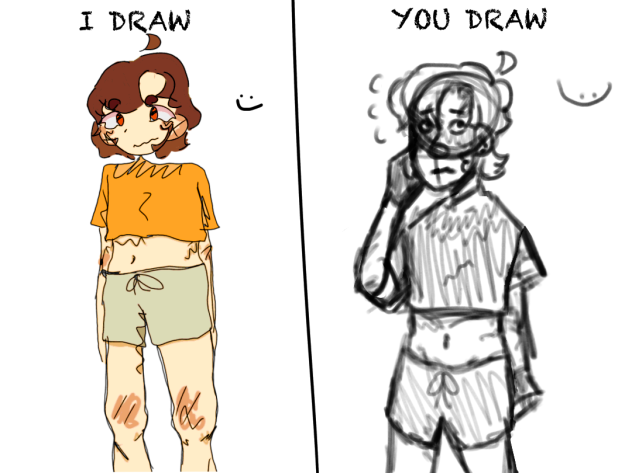 I draw, You draw Entry - ibisPaint