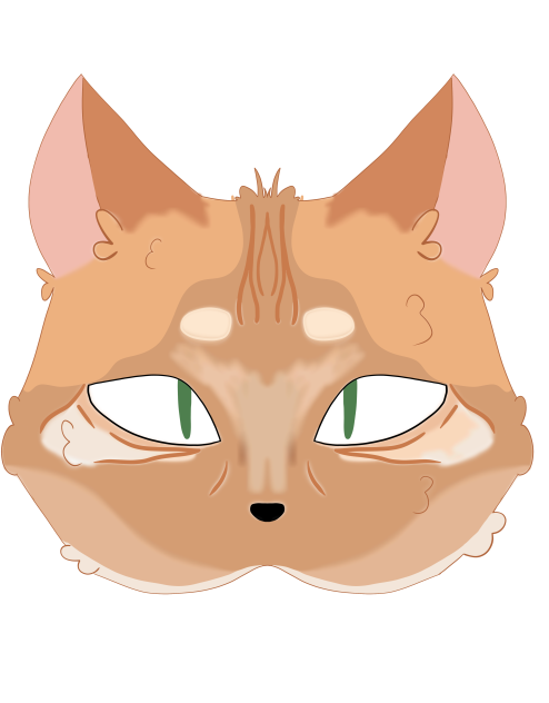 Orange tabby cat - ibisPaint