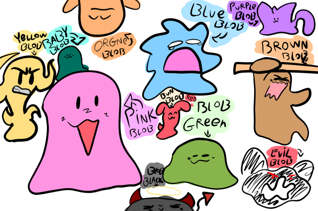 Blobs - ibisPaint