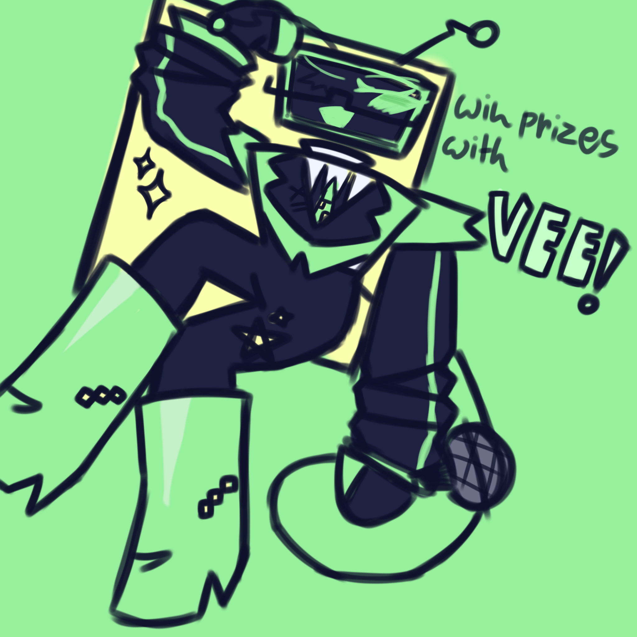 WIN PRIZES WITH VEE - ibisPaint