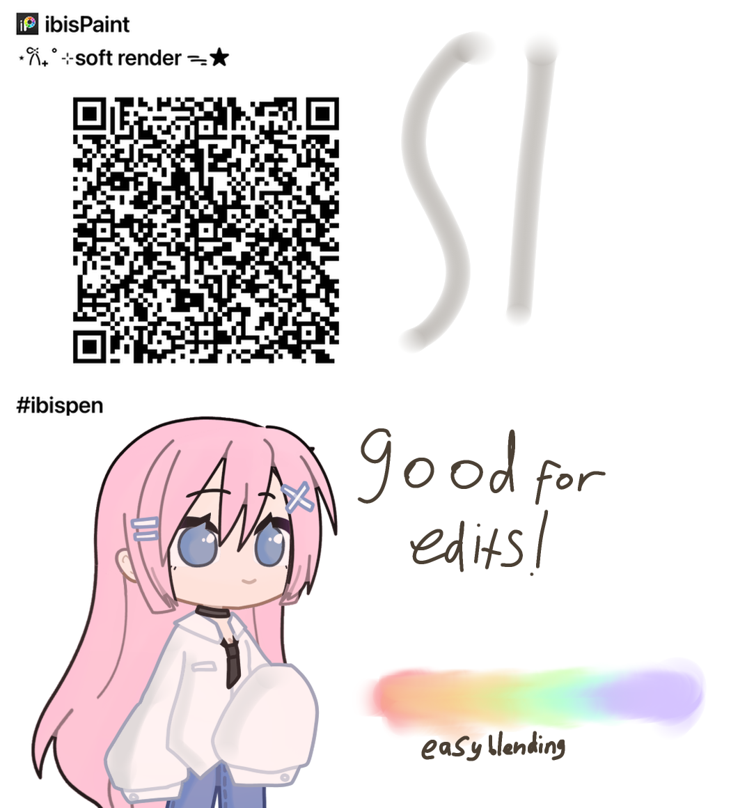 soft render brush 💖 - ibisPaint