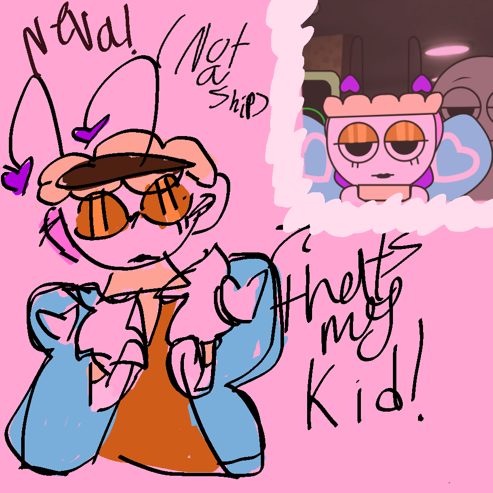 Teagan + flutter (dandy’s world) - ibisPaint