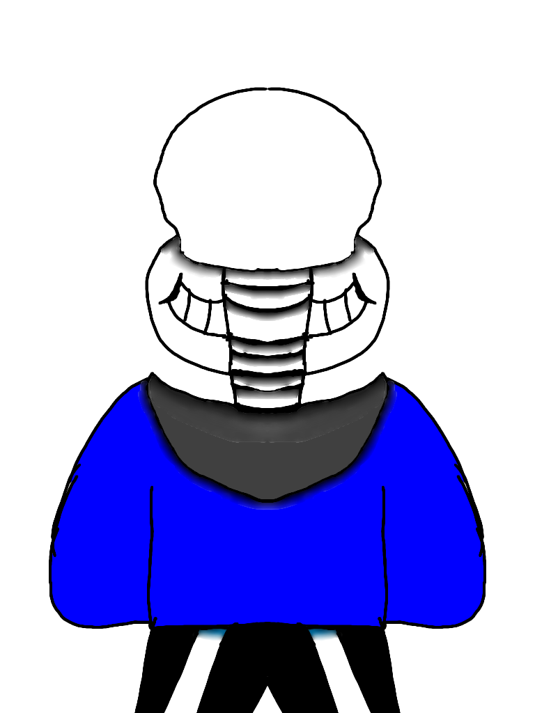 Sans (back) [Speedpaint] - ibisPaint