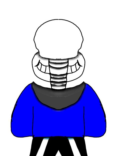 Sans (back) [Speedpaint] - ibisPaint
