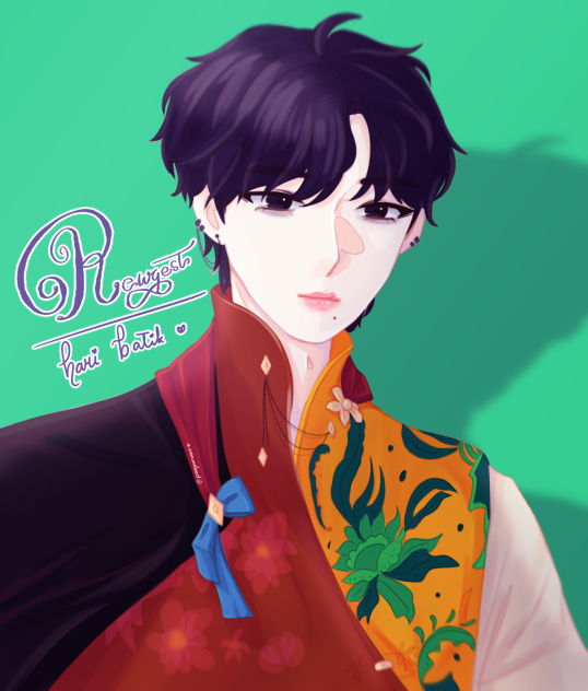 【OC50】 Hari Batik ♡ - ibisPaint