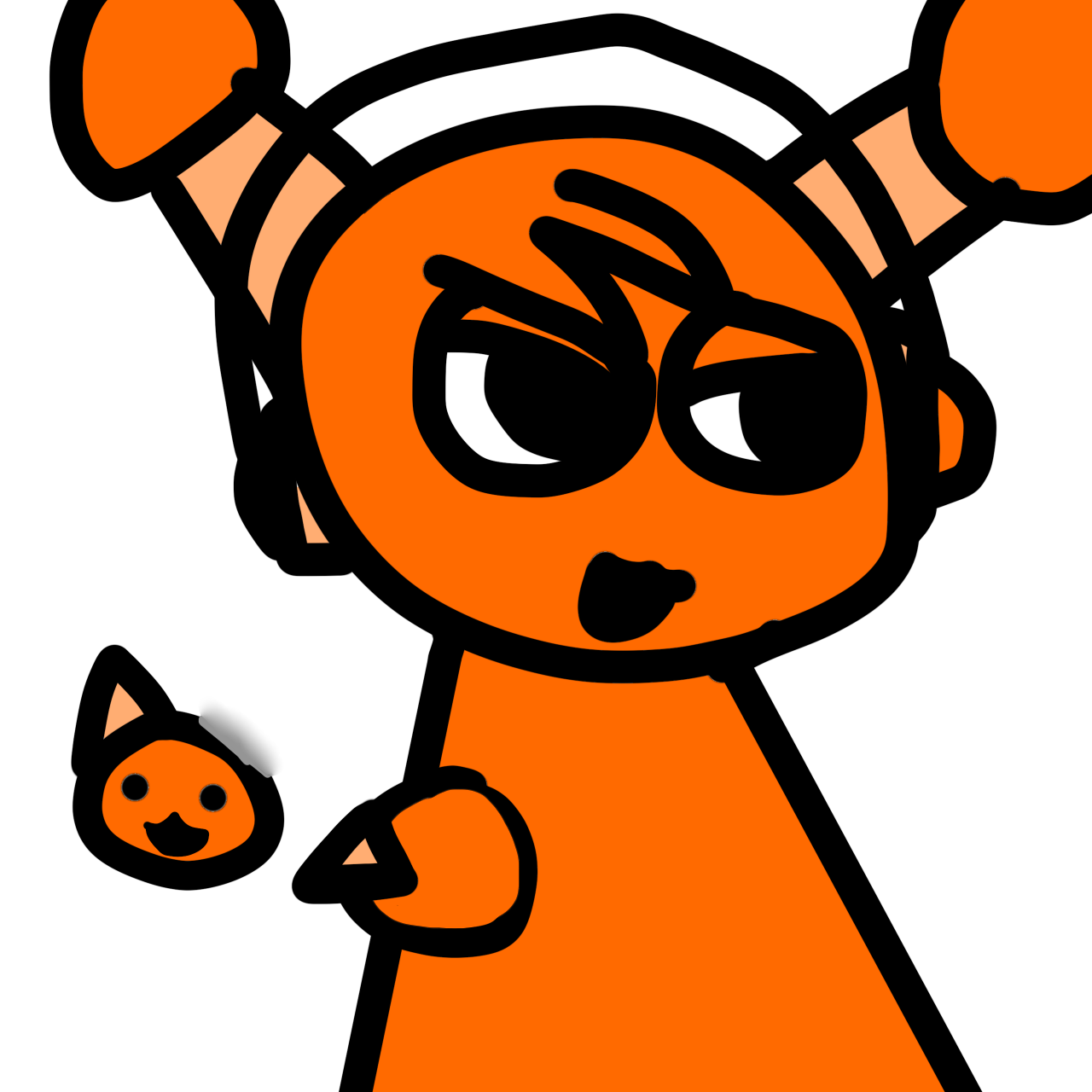 Cat Oren make’s cat croren - ibisPaint