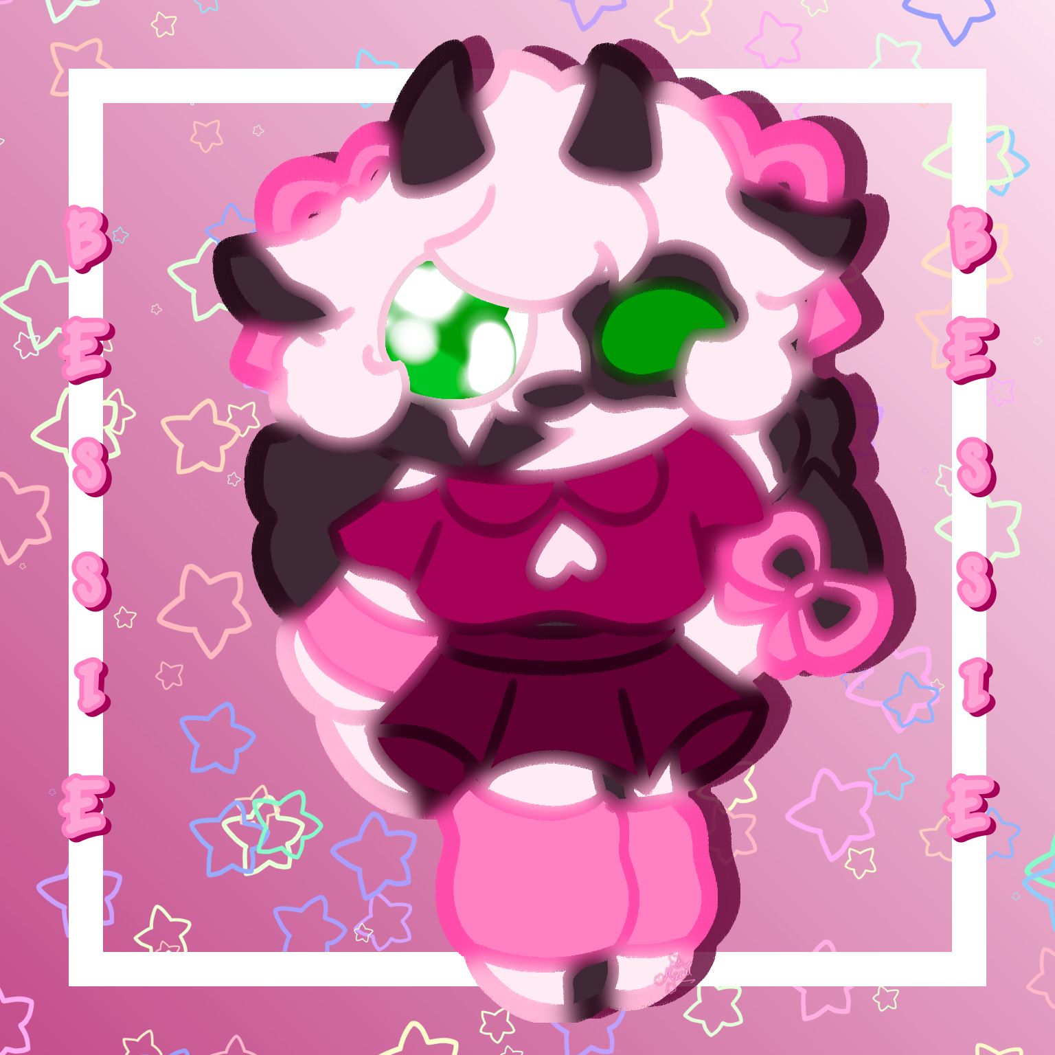 Bessie Cow - ibisPaint