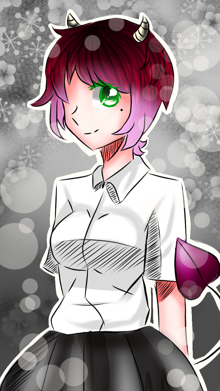 Demonio kawaii - ibisPaint
