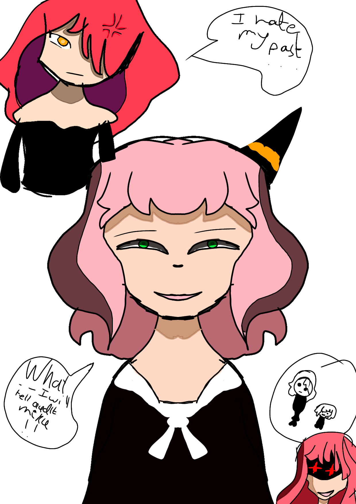 the future and past miku..anya - ibisPaint