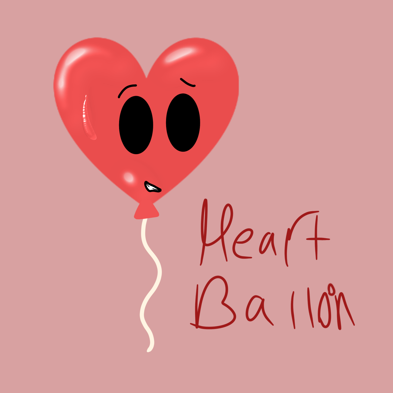 Heart balloon - ibisPaint